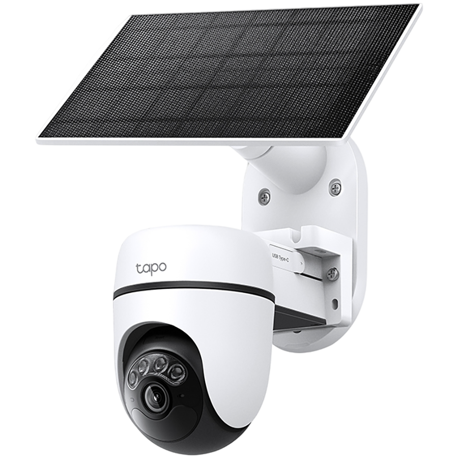 TP-Link Tapo C610 Kit Solar-Powered Pan/Tilt Security Camera Kit, 2 ...