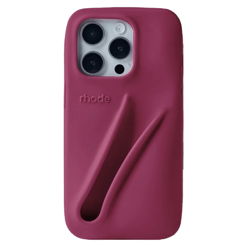 Maskica Rhode Lip Case za iPhone 14/15 Pro Max Raspberry Jelly ...